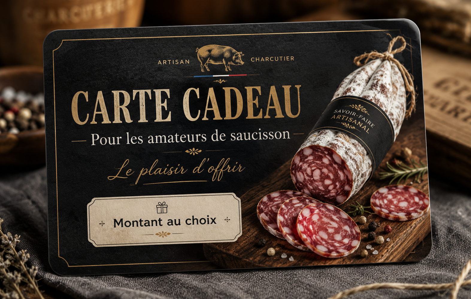 carte cadeau saucisson – Chez stephan